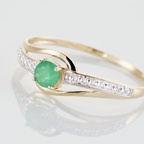 Bagues Couleur Pierre Vert • Histoire d'Or