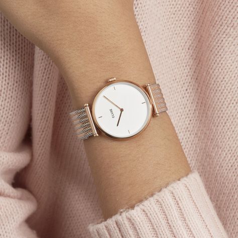 Montres Cluse Bracelet Rose • Histoire d'Or