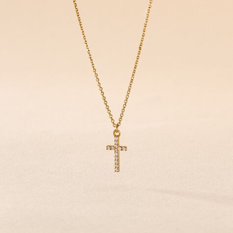 Collier Croix • Histoire d'Or