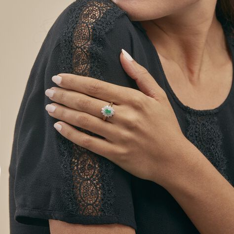 Bagues Couleur Pierre Vert • Histoire d'Or